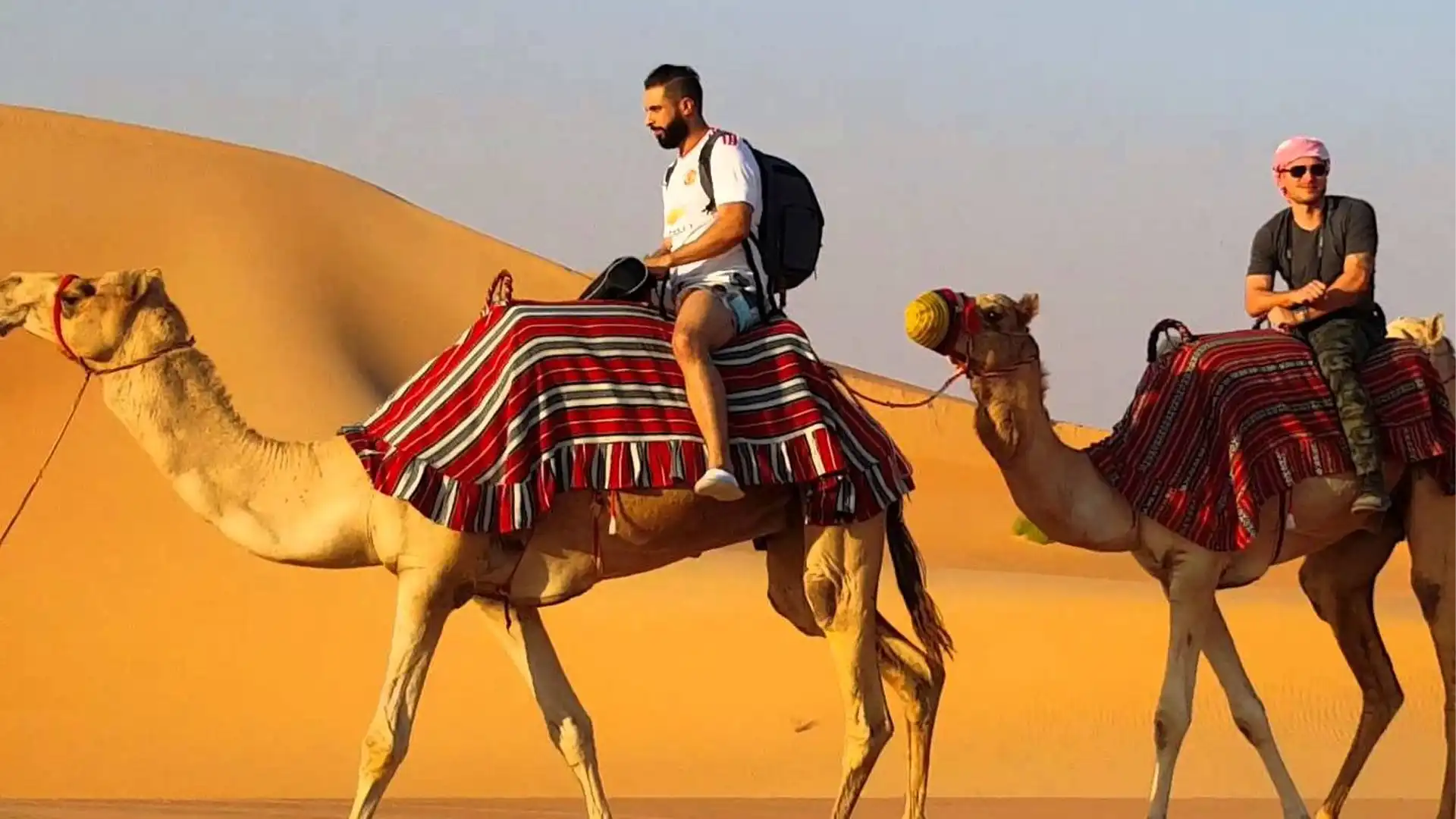 Camel Trekking in Abu Dhabi's Desert - Take Me To Travel
